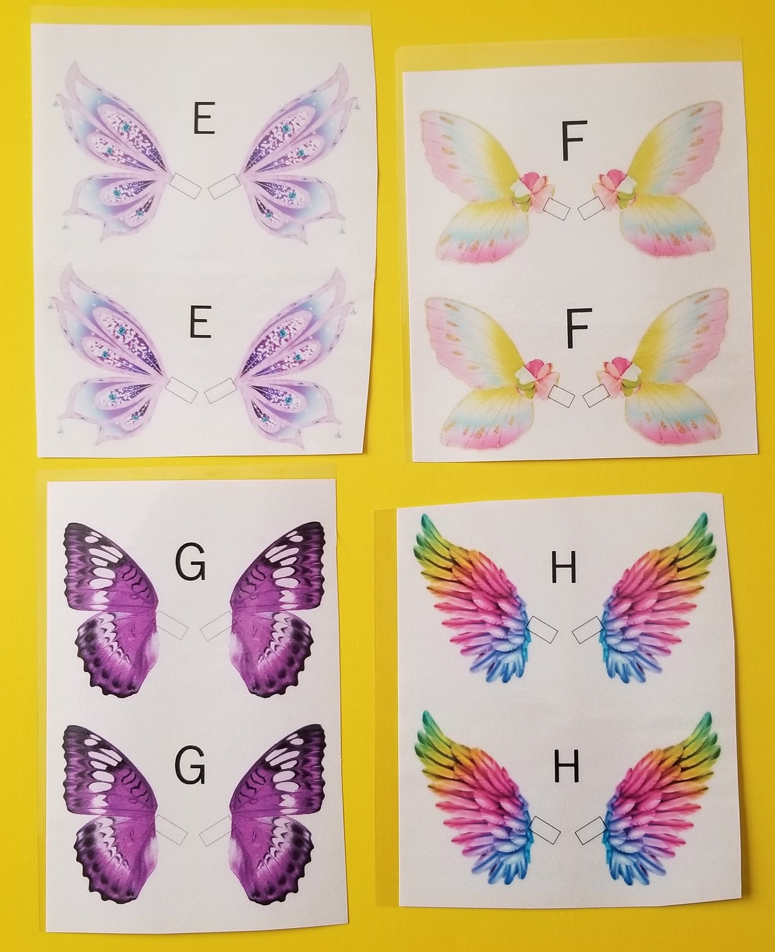 Flutter Wings Replacement Wings Made for G1 My Little Pony (read ...