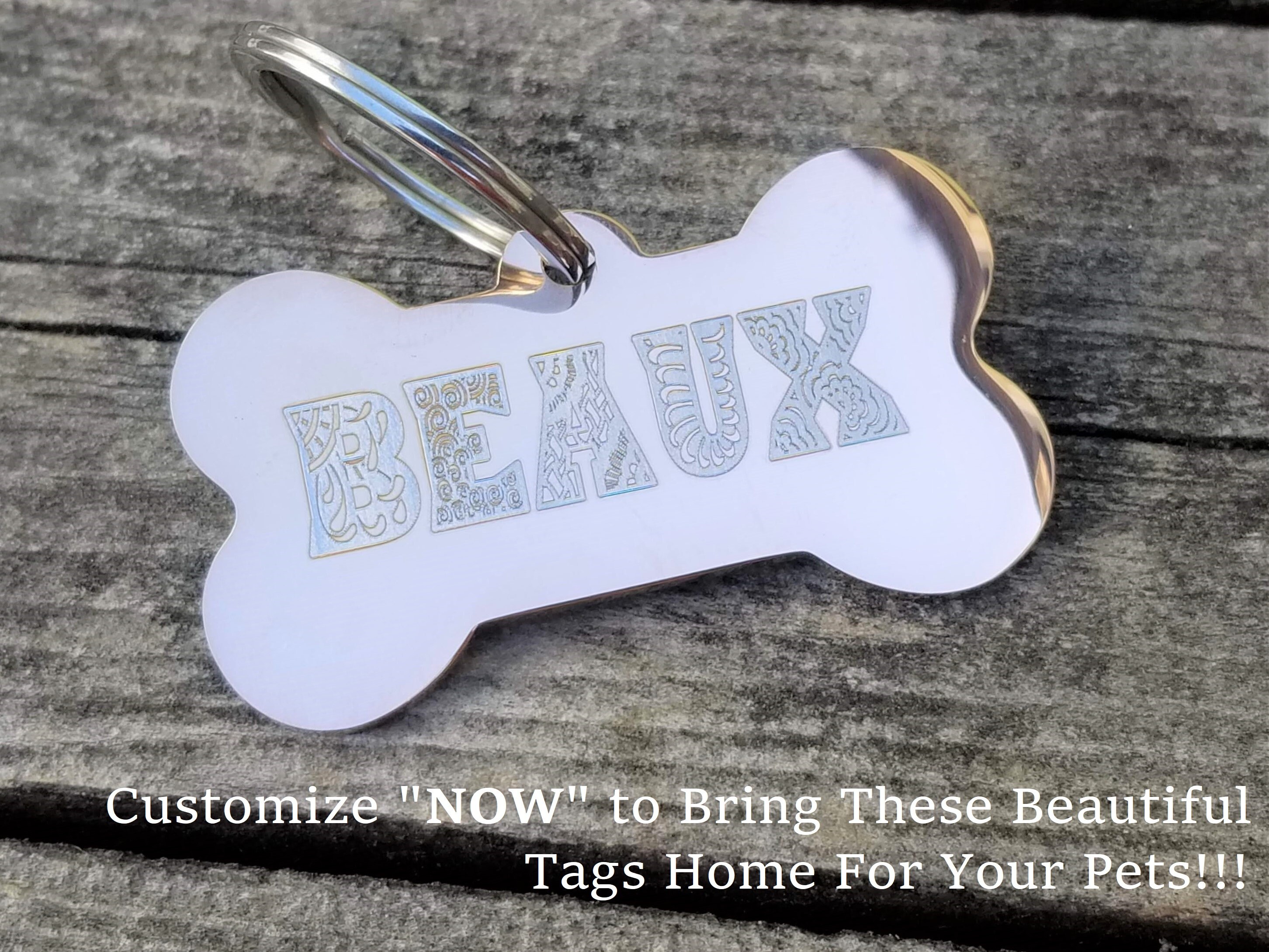 Dog Tag Dog Tags Dog Tags for Dogs Personalized Dog Tag - Etsy