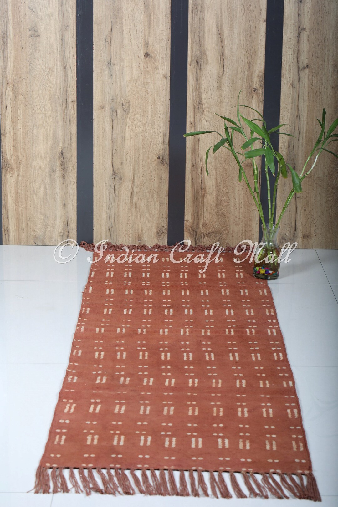 Yoga Mat Hand Loom Block Printed Yoga Pilates Fitness - Etsy