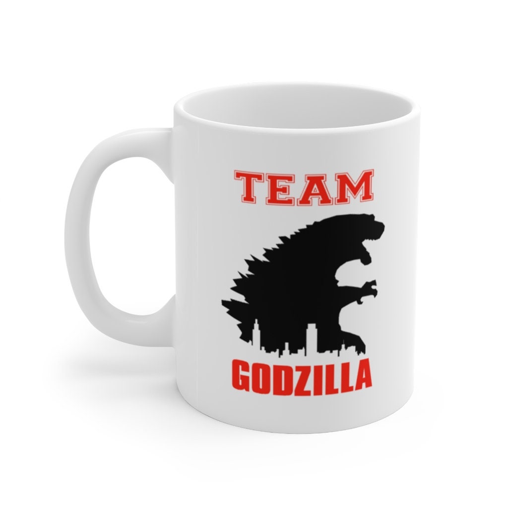 Equipo Godzilla 11oz taza de café de cerámica regalos para | Etsy