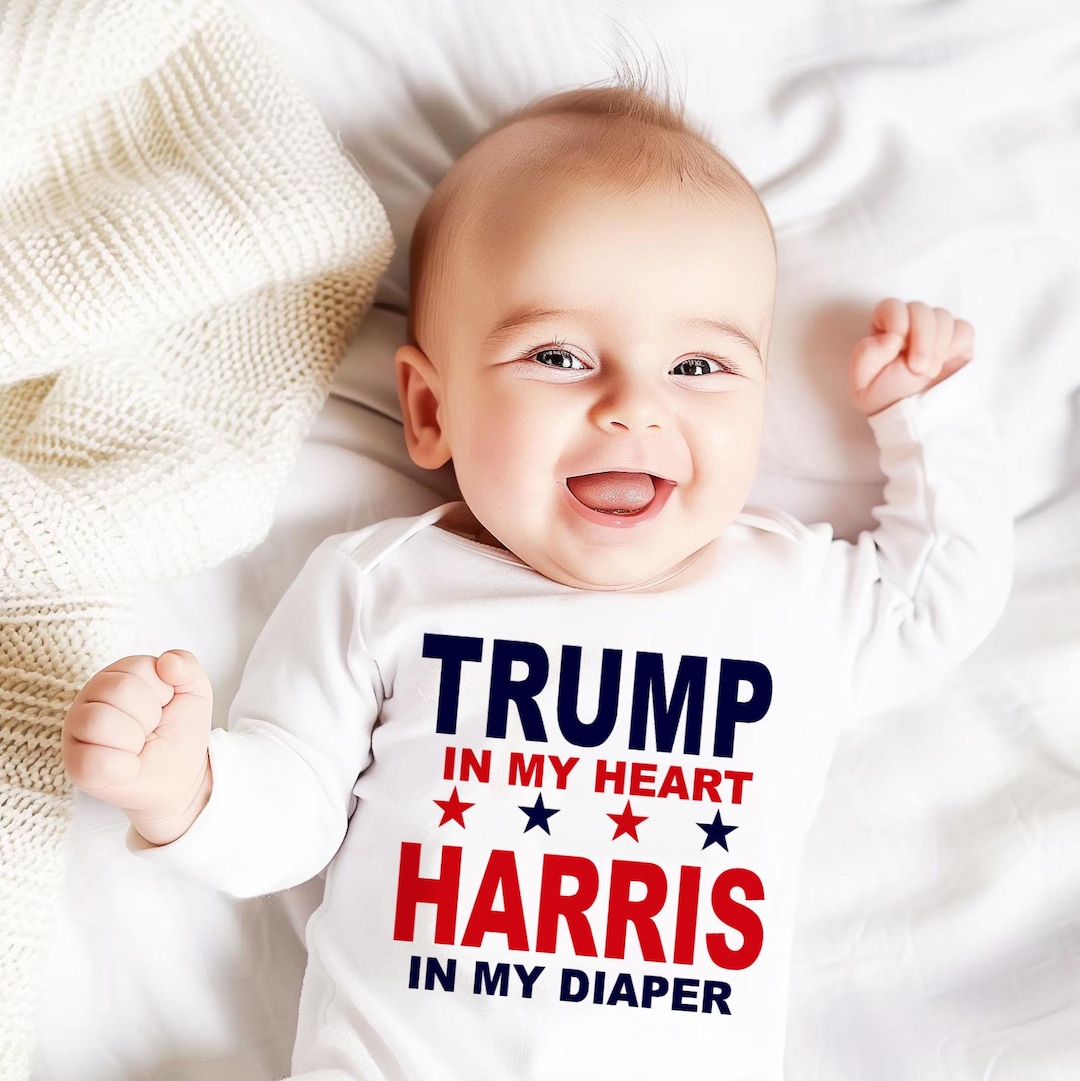 Trump Baby Bodysuit: Political Humor Outfit, Gag Gift - Etsy