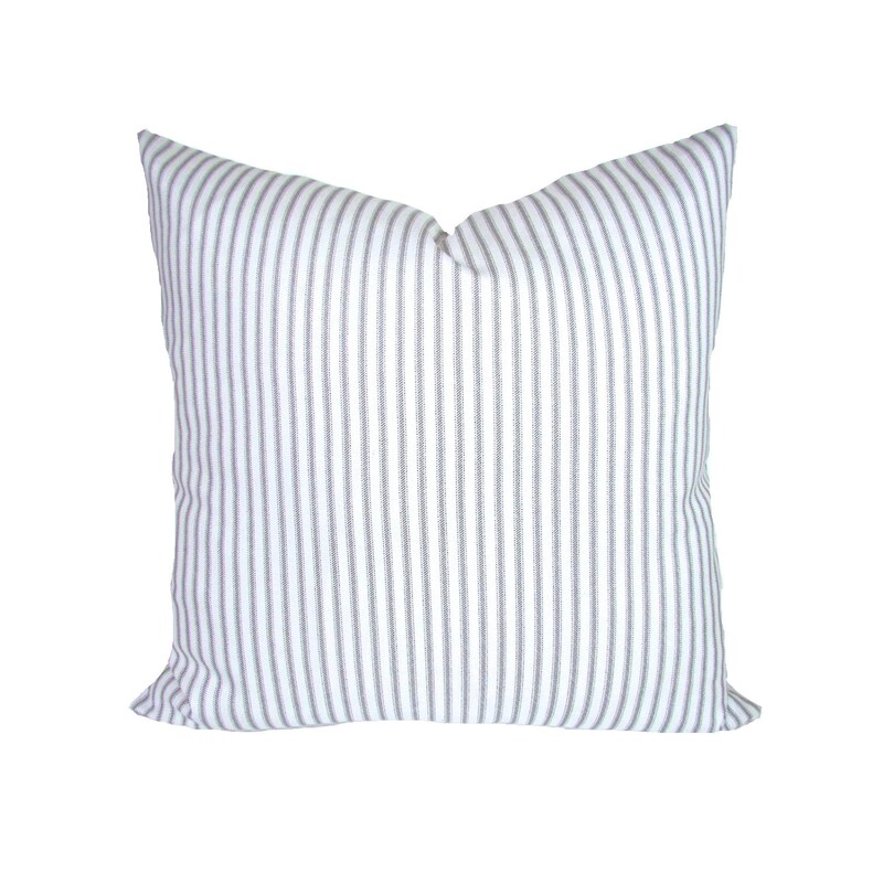 Ticking Pillow - Etsy