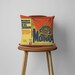 Retro Mothra Movie Poster Throw Pillow: Kaiju Film Decor - Etsy
