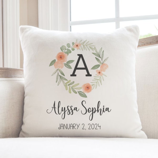 Custom Name Pillows - Etsy