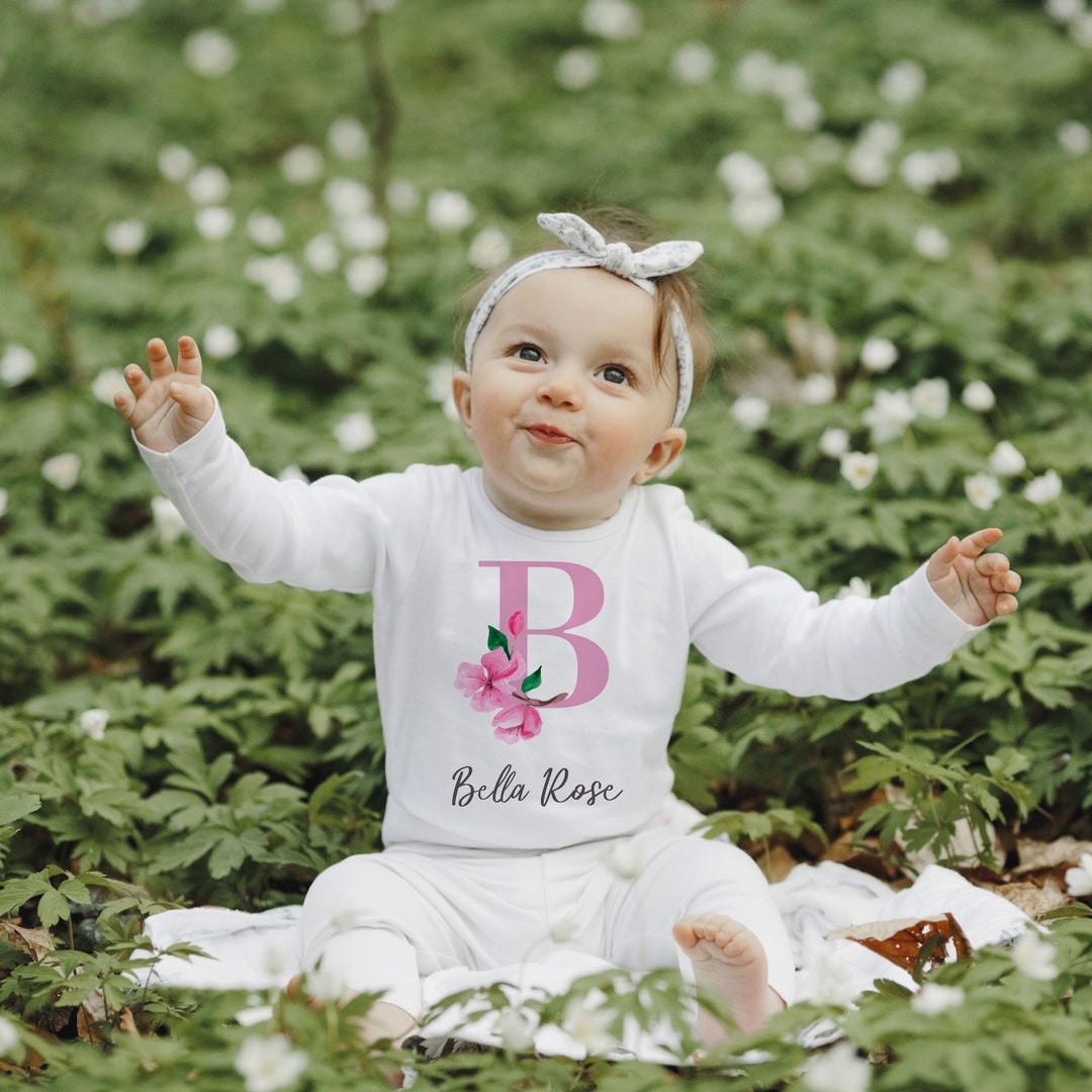 Personalized Outfit - Unique Baby Shower Gift - Short Sleeved - Long ...