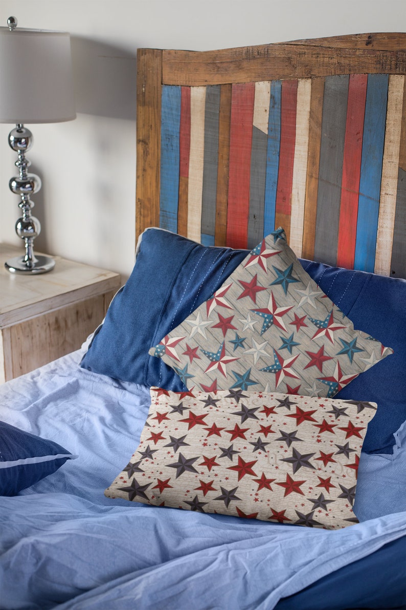 Constitution Stars Pillow Cover Patriotic Pillow Cover - Etsy