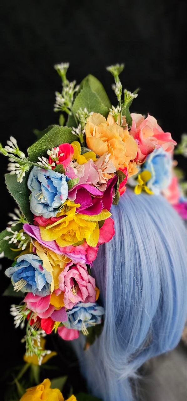 Easter Headband, Flower Crown, Halo Crown, Sunburst Crown, Flowers ...