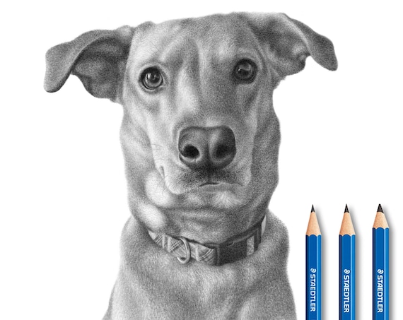 Custom Pencil Drawing Personalized Portrait. 100% Handmade. - Etsy