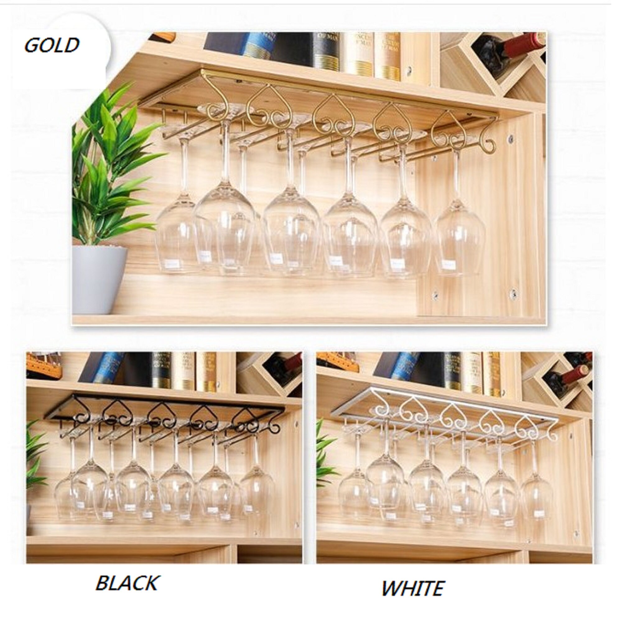 Hängende Wein Glas Rack Wein Glas Rack kann 10 Glas Racks Rack | Etsy