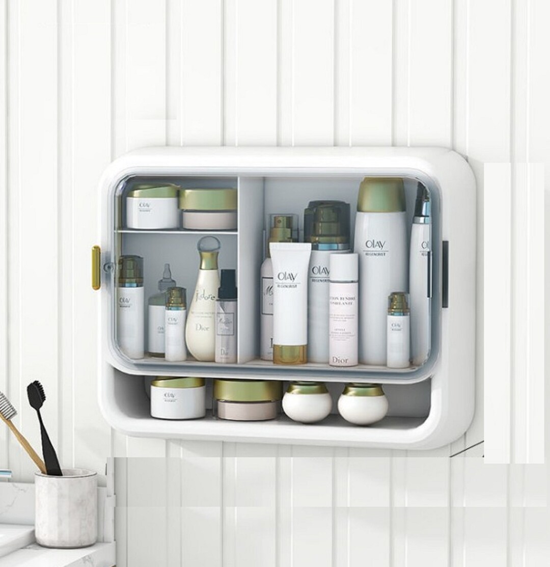 Wall Mounted Kitchen Storage Shelf Bathroom Storage Box - Etsy