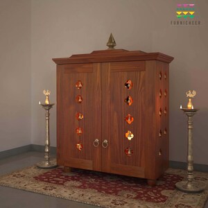 GURIK Handcrafted Solid Wood 2-step Prayer Unit With Drawer - Etsy UK
