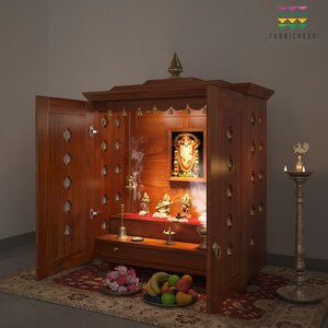 GURIK Handcrafted Solid Wood 2-step Prayer Unit With Drawer - Etsy UK