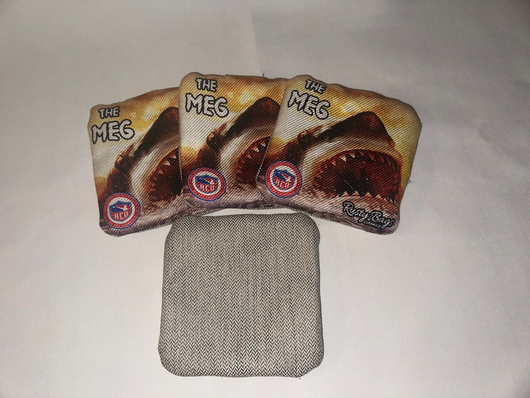 THE MEG Tan ACO Stamped Pro Cornhole Bags - Etsy