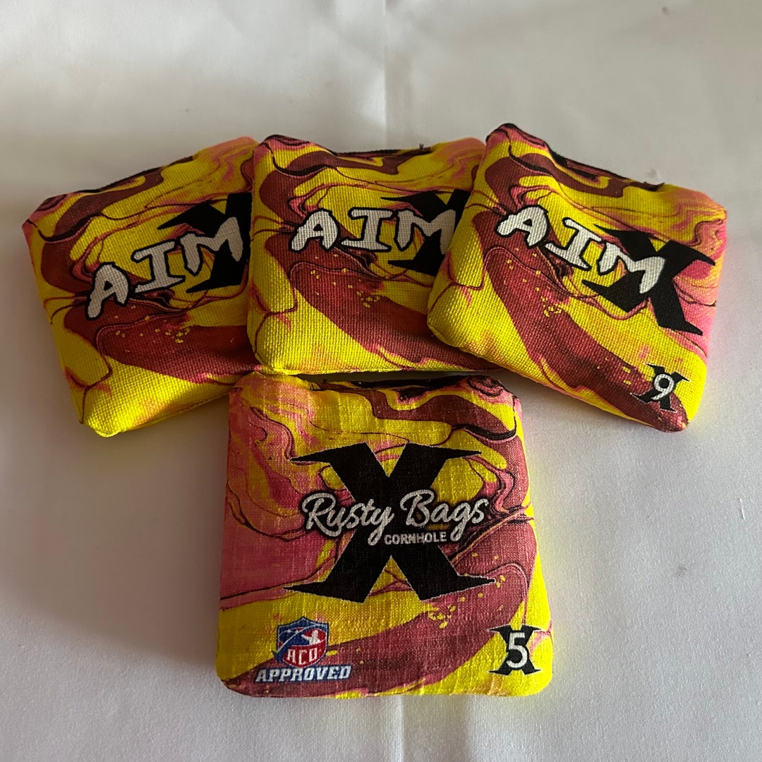 AIM X ACO Stamped Pro Cornhole Bags - Etsy