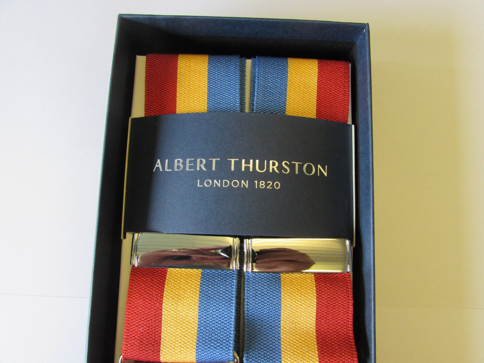 Albert Thurston Romanian Flag Design Leather End Braces - Etsy