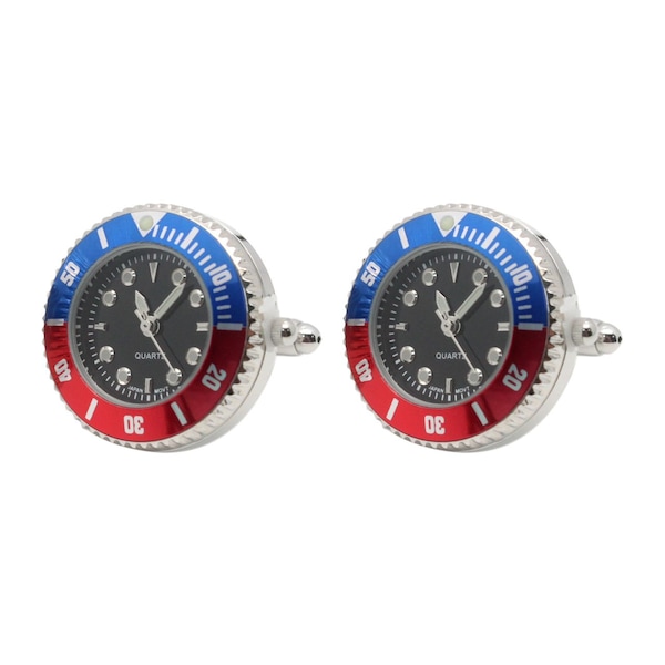 Clock Cufflinks - Etsy