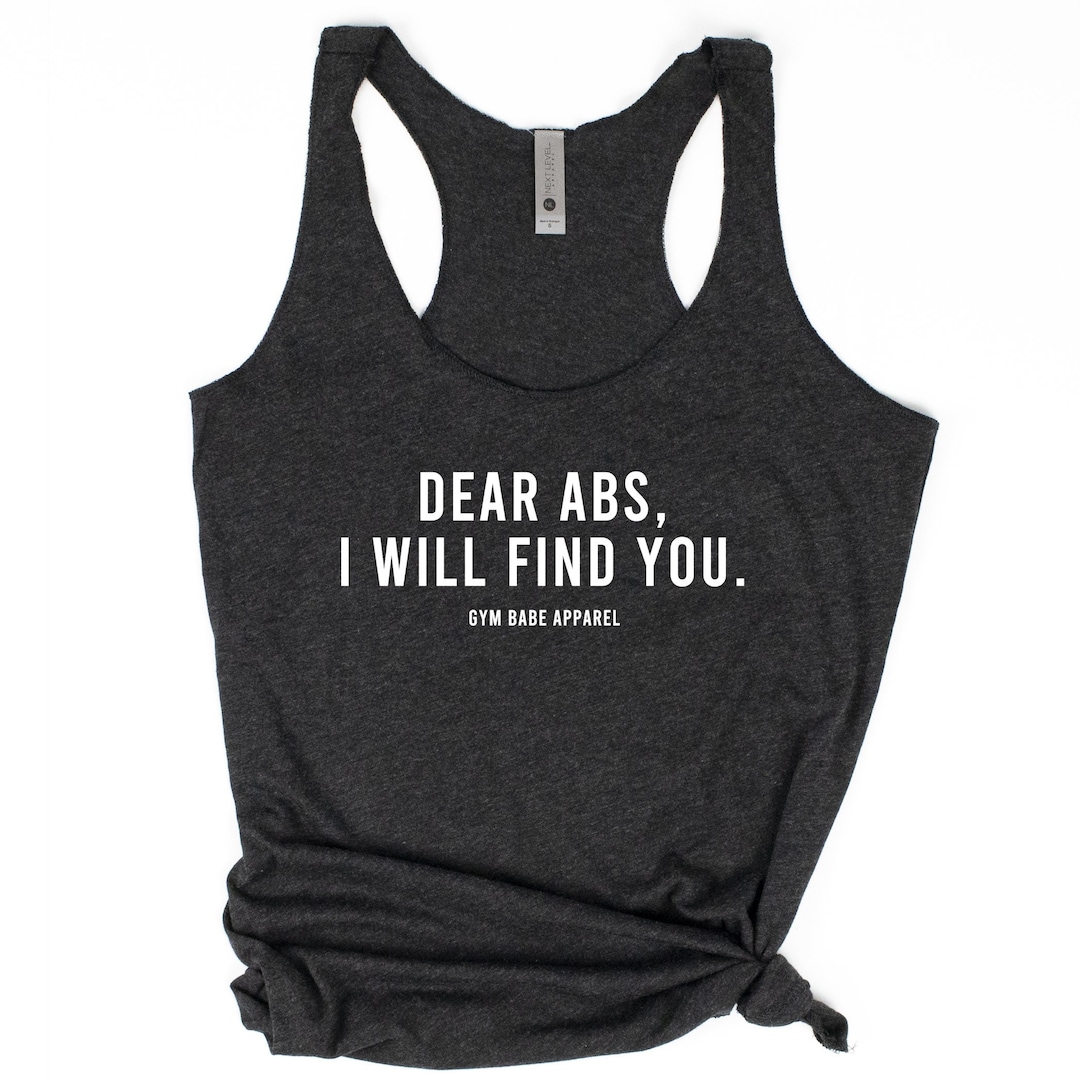 Funny Gym Shirts for Women Dear Abs Shirt Pump Cover Funny - Etsy