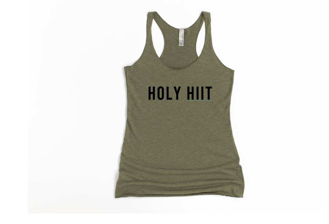 Holy Hiit Racerback Tank Workout Tanks for Women Women's - Etsy