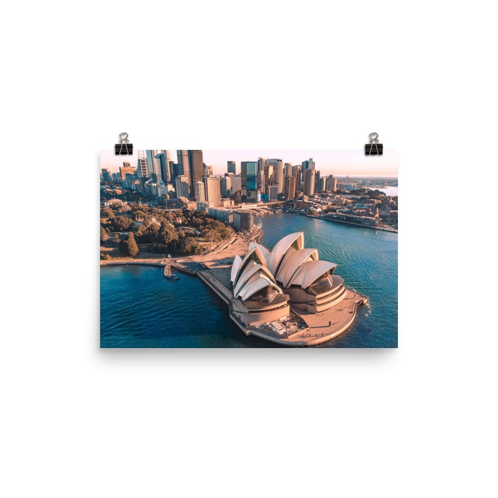 Opera House Print Sydney Art Print Australia Photo Print Australia ...
