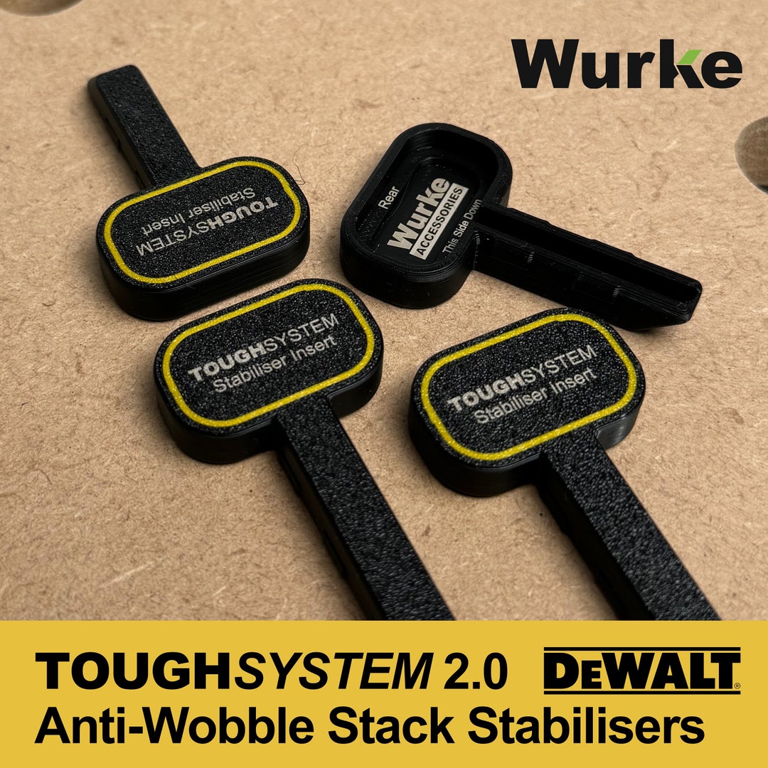 Anti-wobble Stack Stabiliser Inserts for Dewalt Toughsystem 2.0 Tool ...