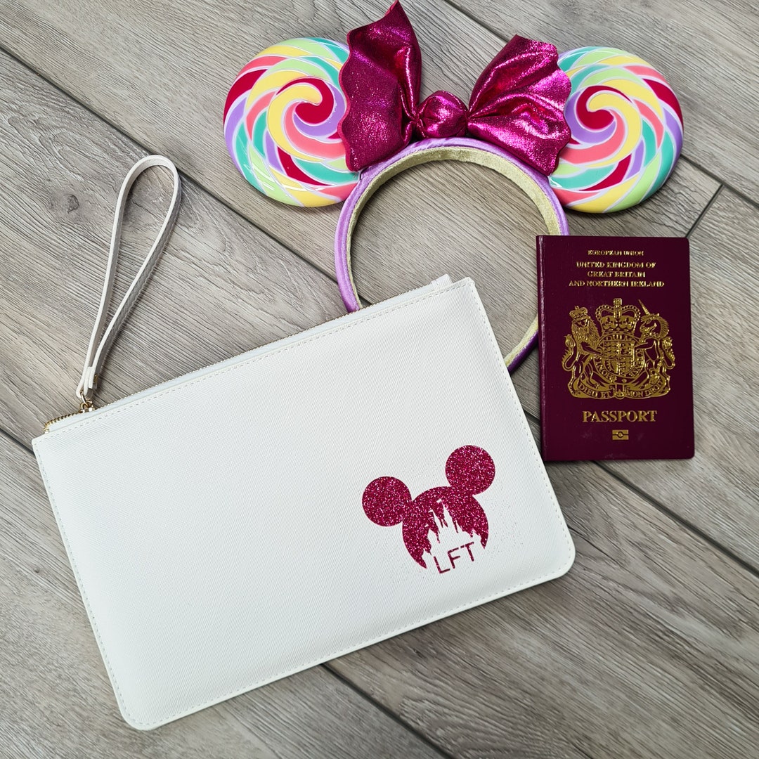 Disney Passport Wallet - Personalised Disney Travel Document Wallet ...
