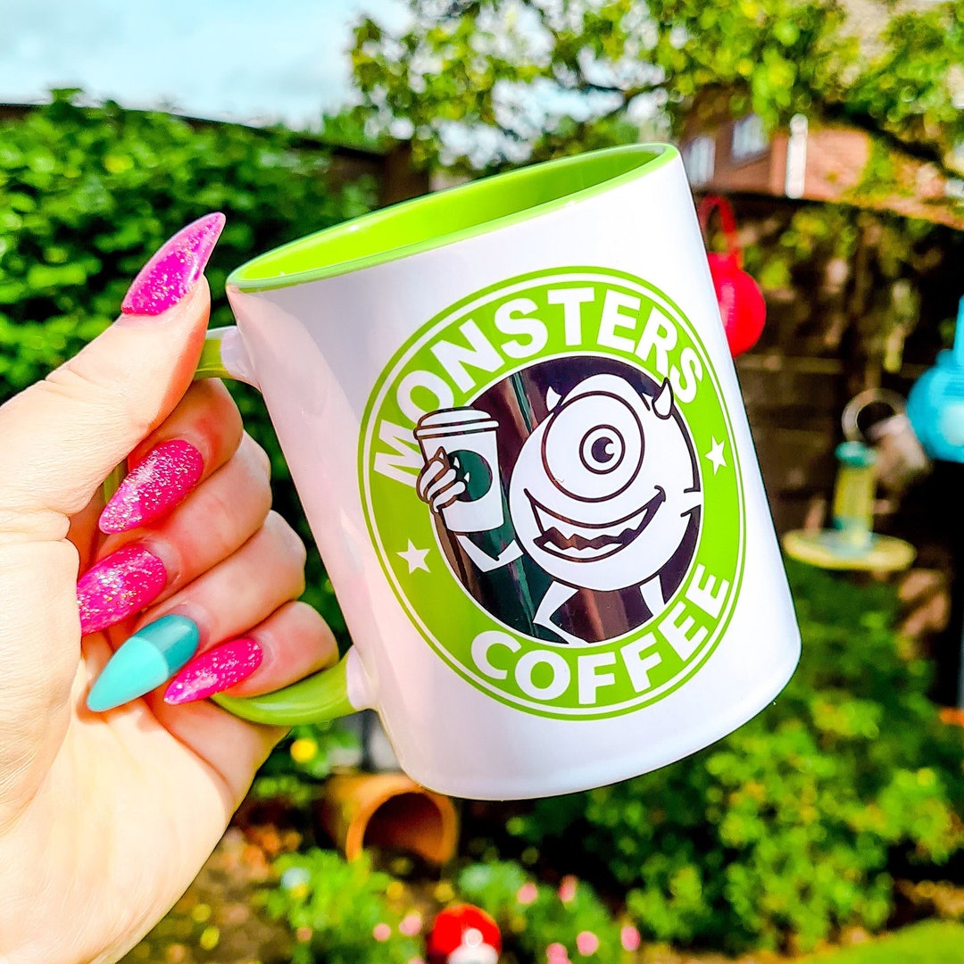 Personalised Disney Coffee Mug - Monsters Inc Mug - Mike and Sully Gift ...