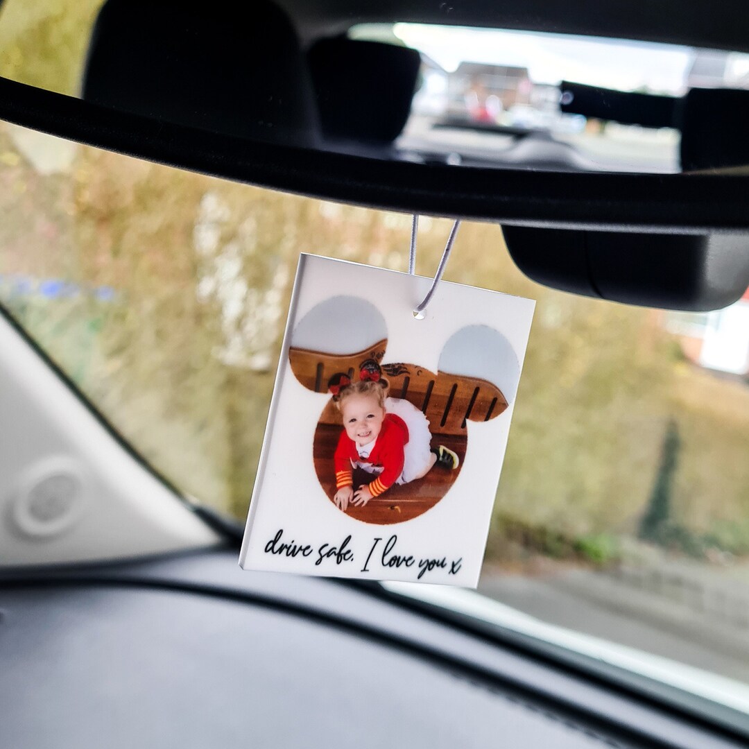 Personalised Drive Safe Plaque for Car Disney Car Gift for Mum, Dad or ...