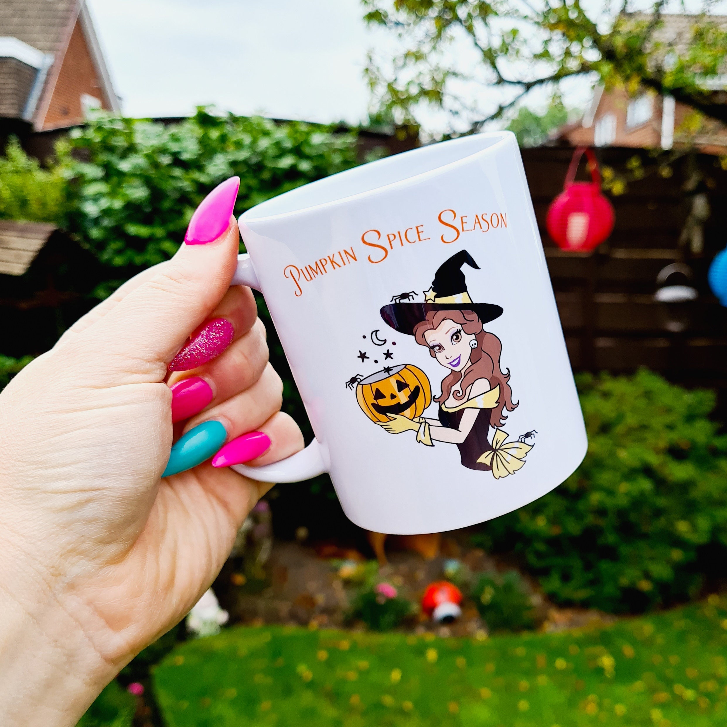 Disney Halloween Mug Disney Princess Mug Halloween Witch | Etsy
