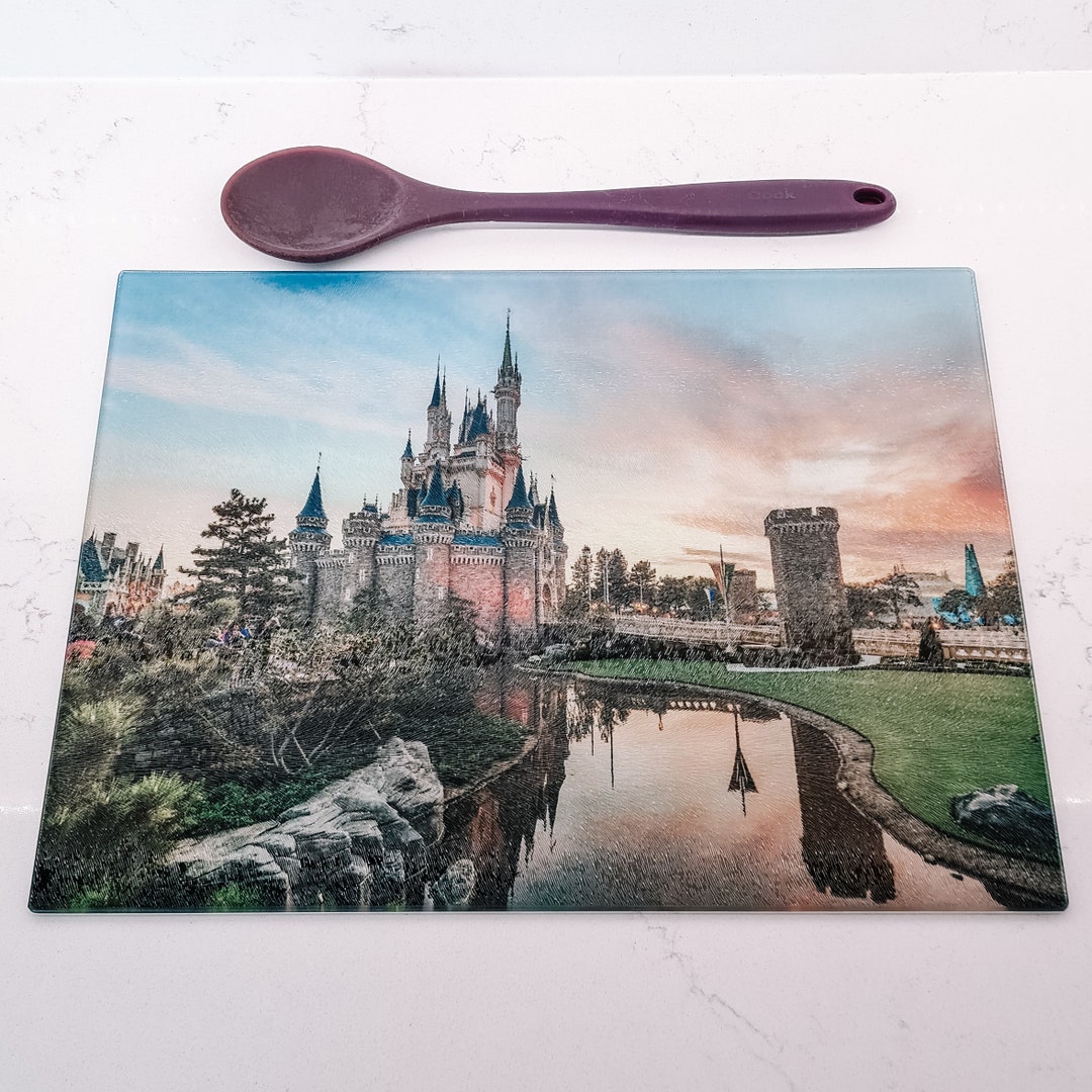 Disney Magic Kingdom Chopping Board - Main Street USA Chopping Board ...