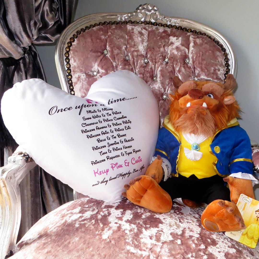 Disney Princess Cushion for Valentines Day Disney Home Cushion Wedding ...
