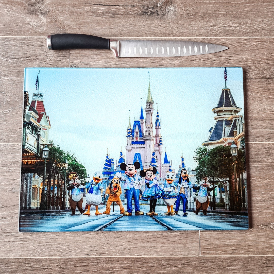 Disney Chopping Board - Personalised Chopping Board - Magic Kingdom ...
