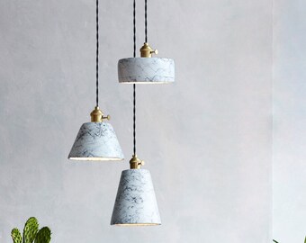 Resin Pendant Light - Etsy