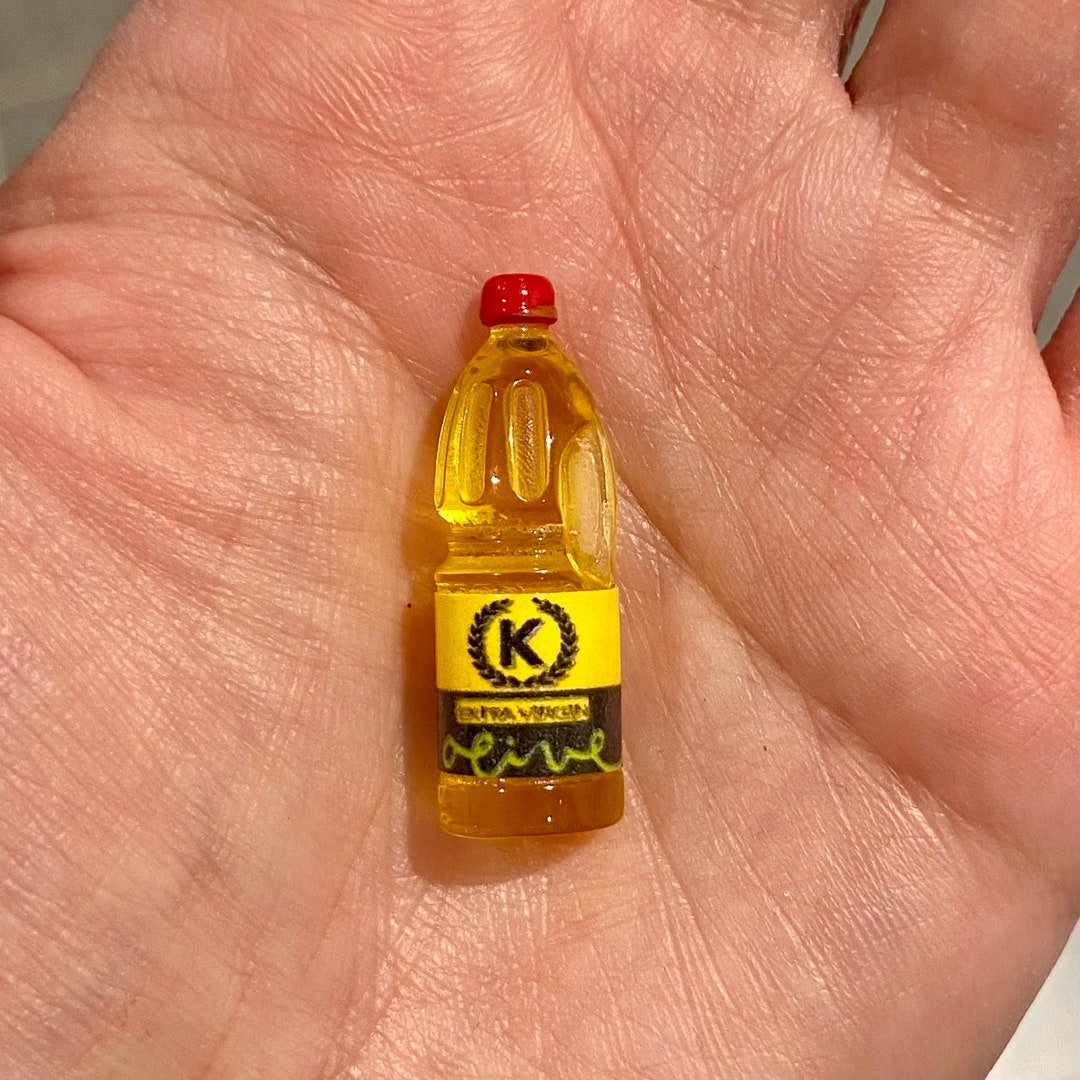 Miniature Dollhouse Olive Oil Cooking Food Kitchen Fresh Decor Doll 1: ...