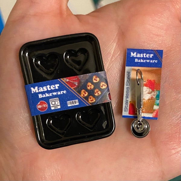 Miniature Baking Set - Etsy UK