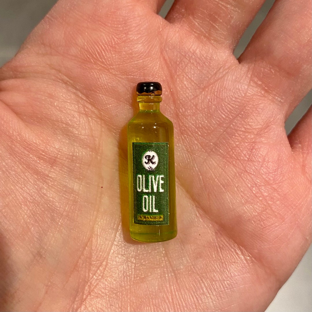 Miniature Dollhouse Olive Oil Cooking Food Kitchen Fresh Decor Doll 1: ...