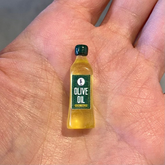 Miniature Dollhouse Olive Oil Cooking Food Kitchen Fresh Decor - Etsy