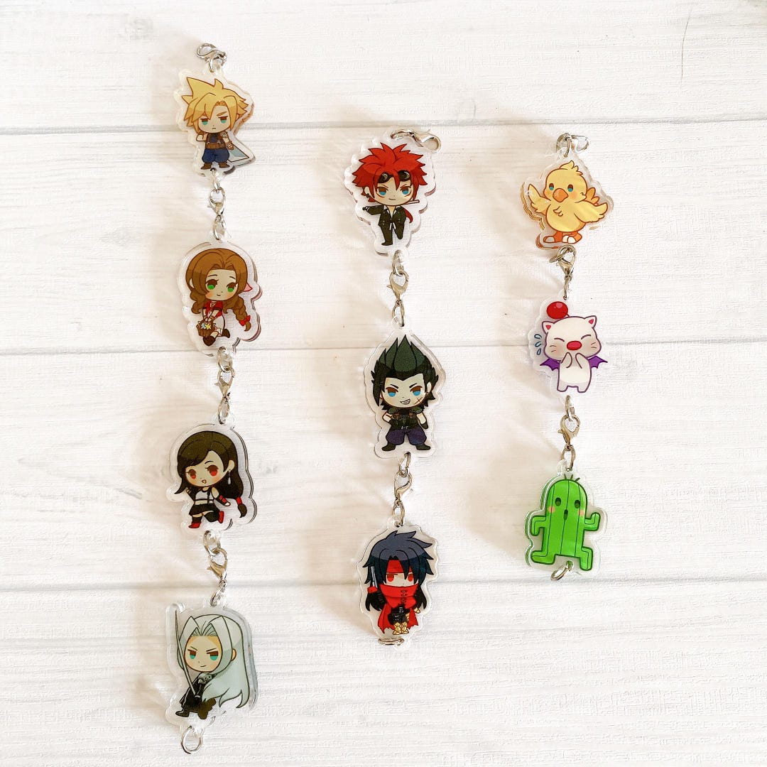 Final Fantasy VII - Charms - Etsy