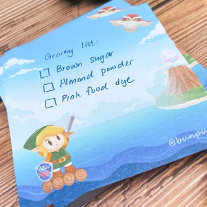 Legend of Zelda - Sticky Notes - Etsy