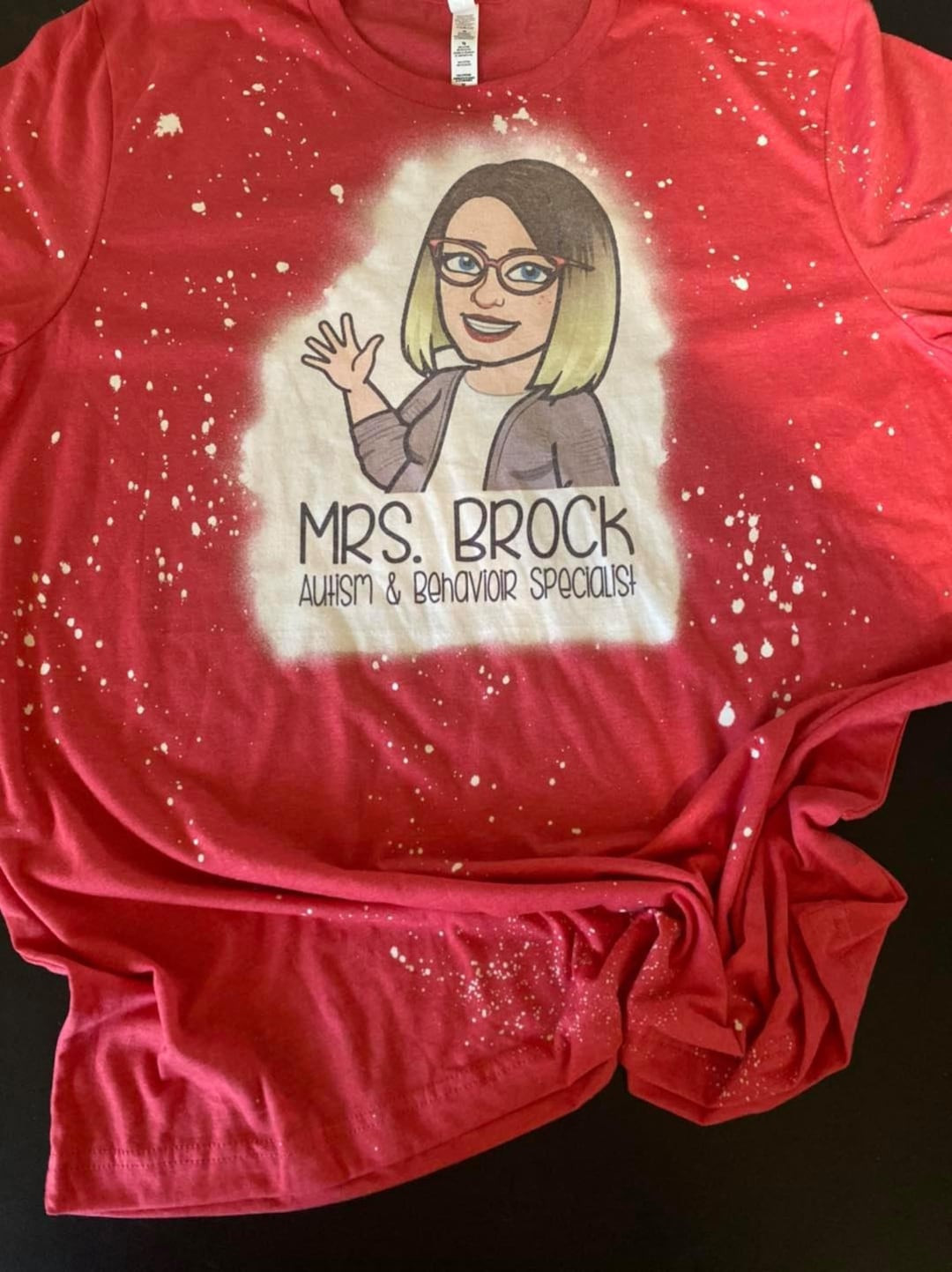 Bleached Bitmoji Teacher Shirt - Etsy