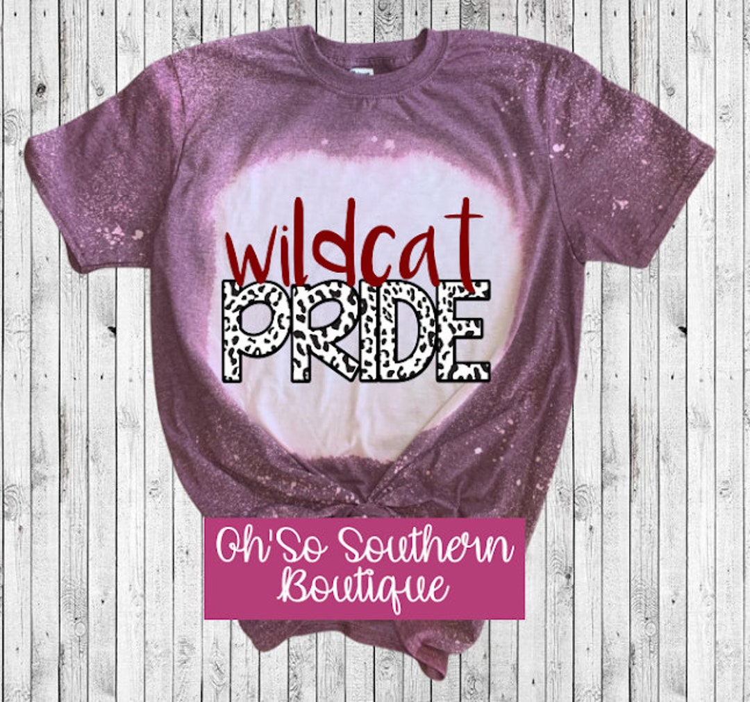 Wildcat Pride Maroon Shirt - Etsy