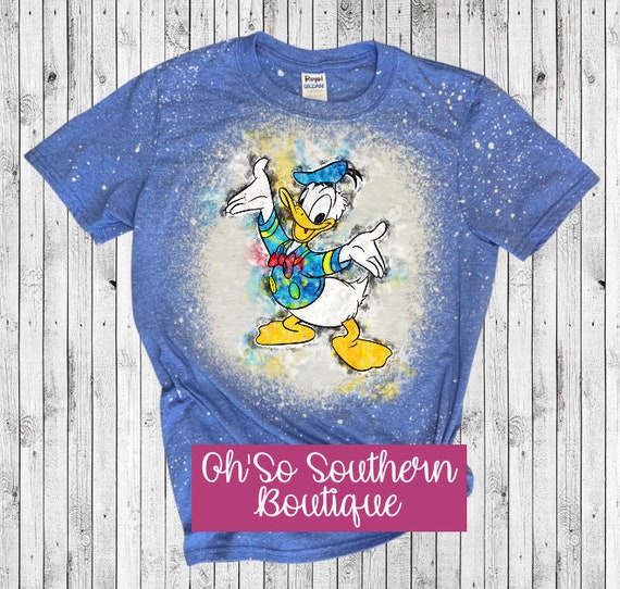 Water Color Donald Duck - Etsy