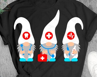Medical Gnomes Svg | Etsy