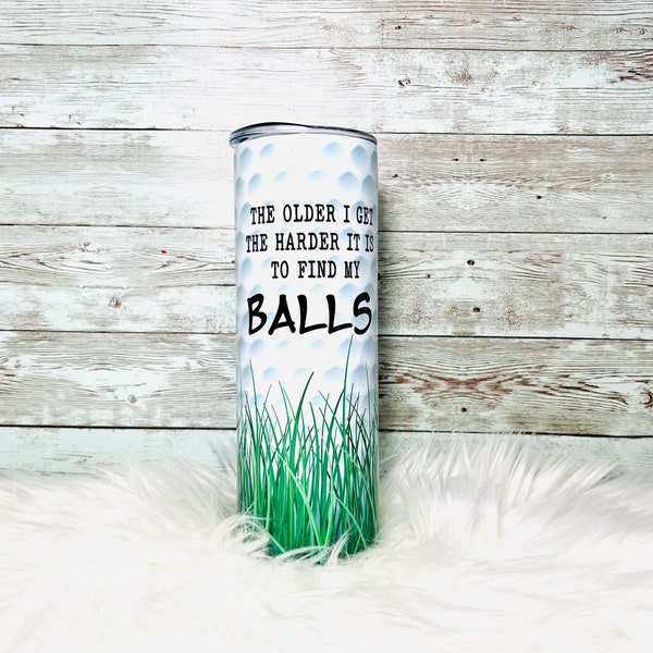 The Older I Get the Harder It is to Find My Balls - Etsy