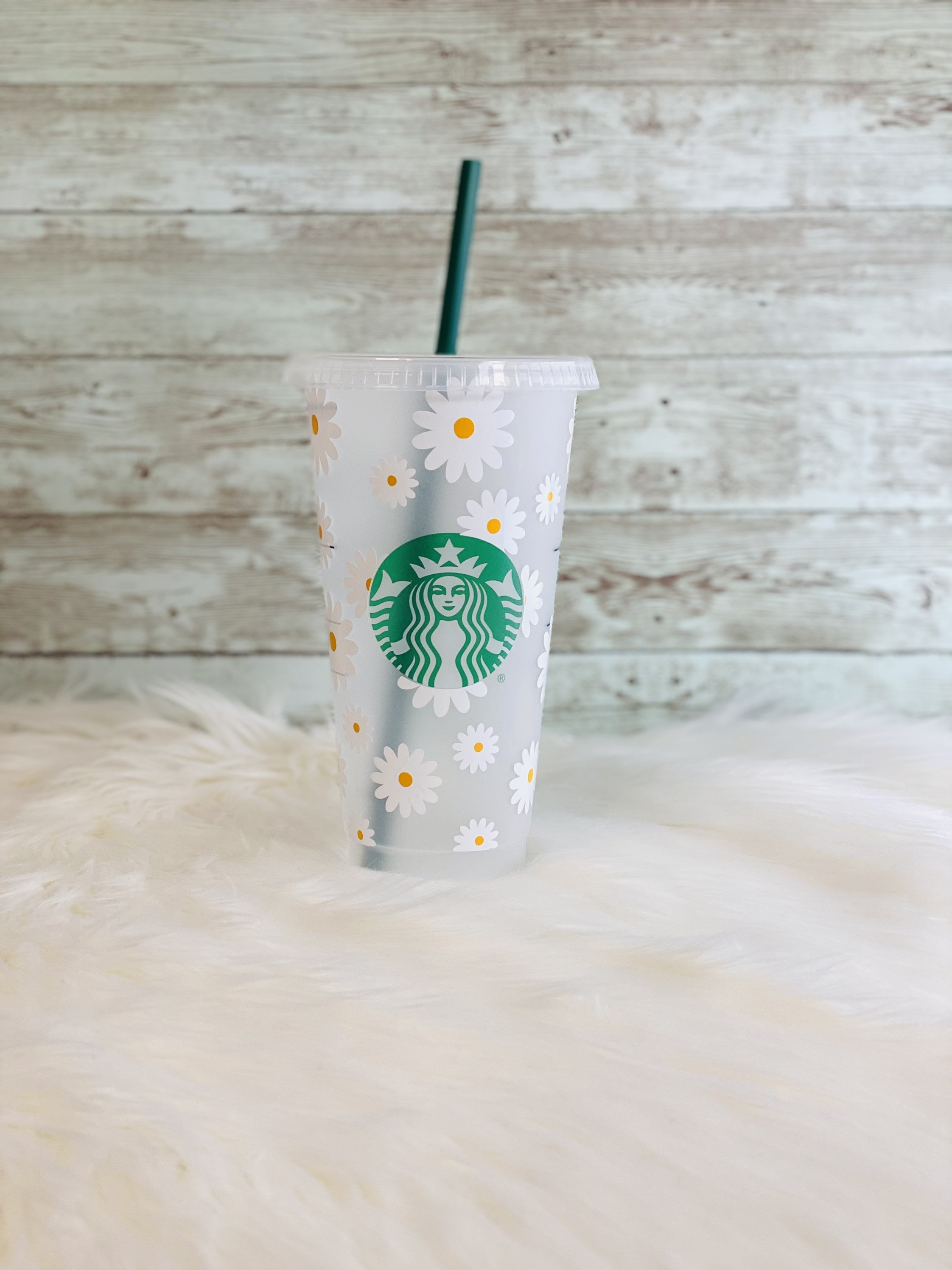 Personalized Daisy Starbucks Cold Cup Personalized Starbucks | Etsy