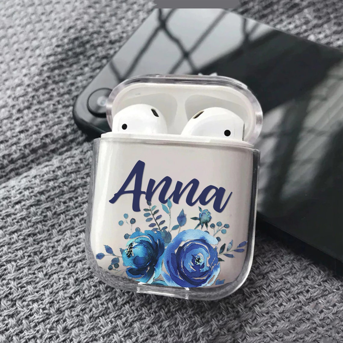 Custom Airpods Case Floral Personalized Cover for Airpods Pro - Etsy