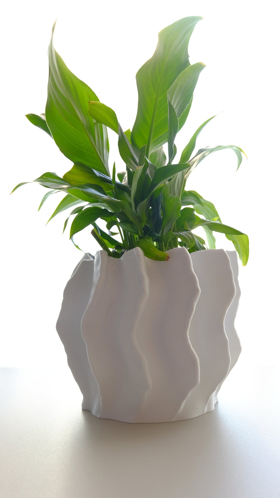 Wave Shaped Planters 3d Print File - Etsy