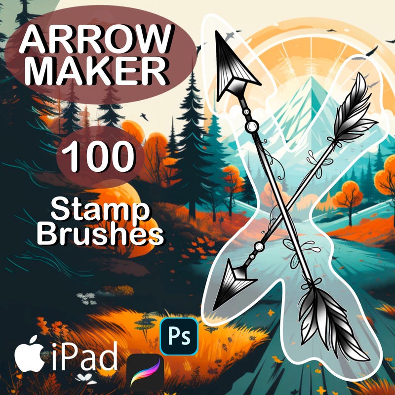 Arrow Painting - Etsy