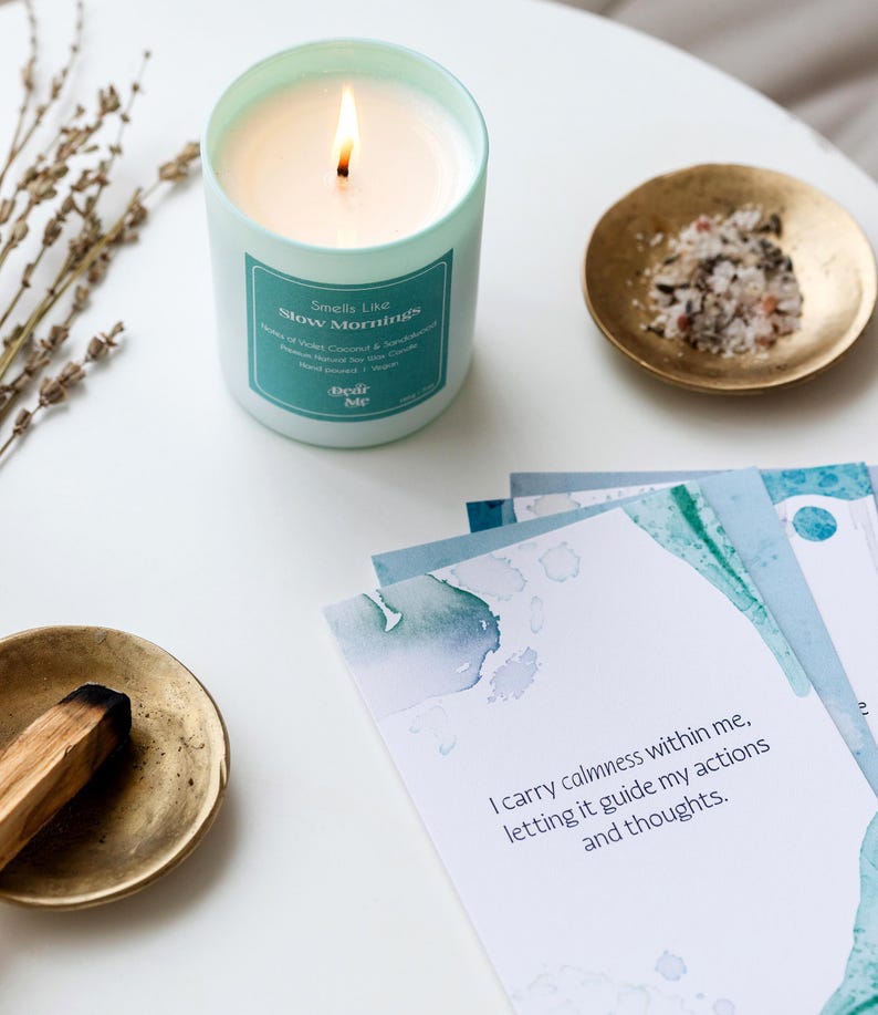Calmness Gift Set - Self Care Kit for Stress Relief & Relaxation ...