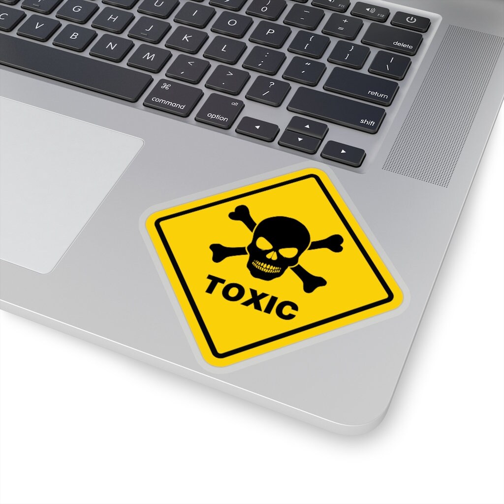TOXIC Stickers / Decals - Etsy