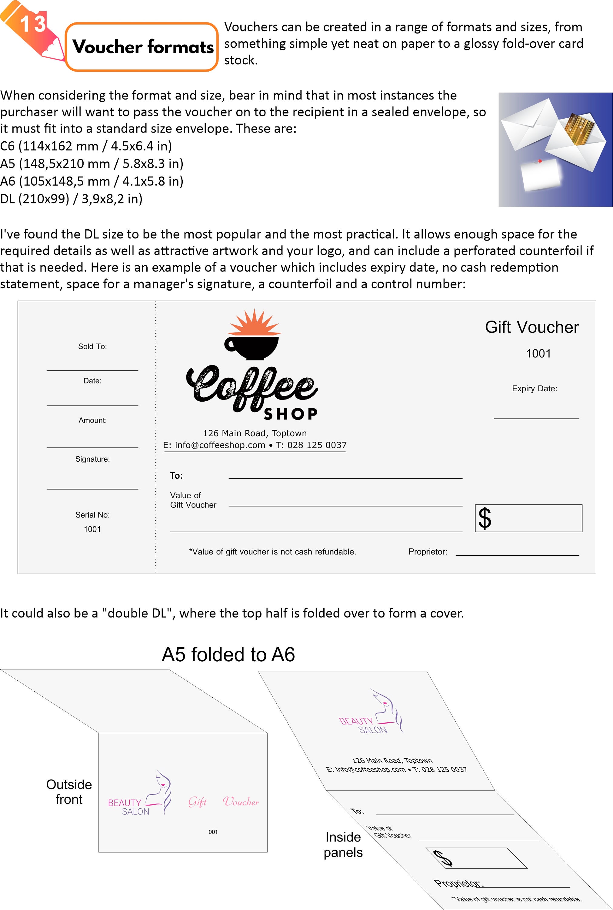 Gift Vouchers: Everything You Need to Know but Never Thought to Ask - Etsy